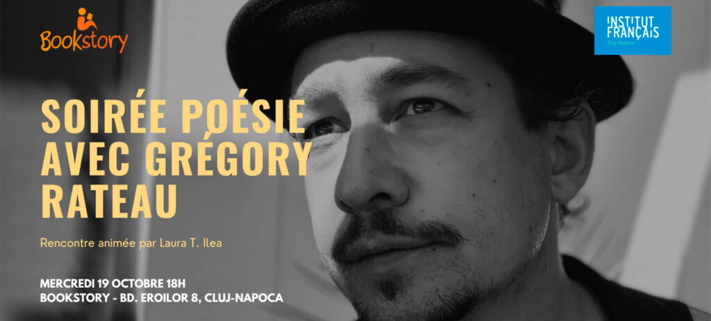 Seară de poezie cu Grégory Rateau