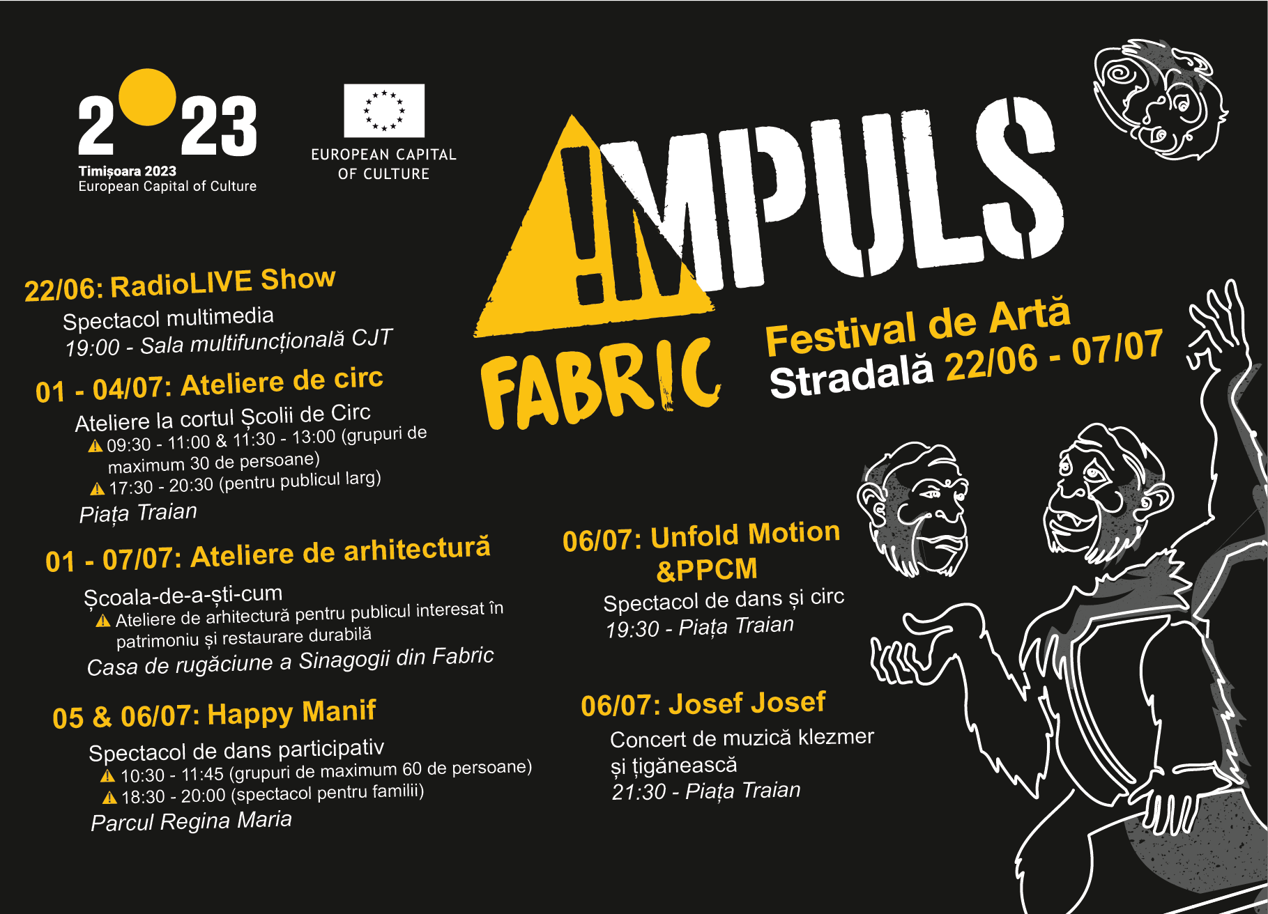 Festival IMPULS 2023 - Institutul Francez din România la Timișoara